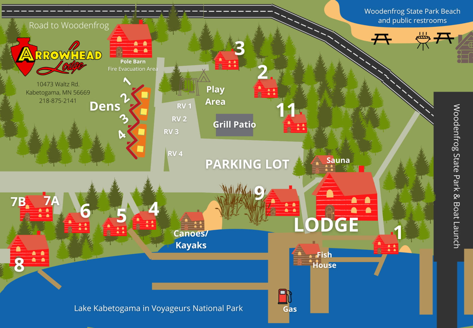 Ways to stay – Arrowhead Lodge Resort and Outfitters